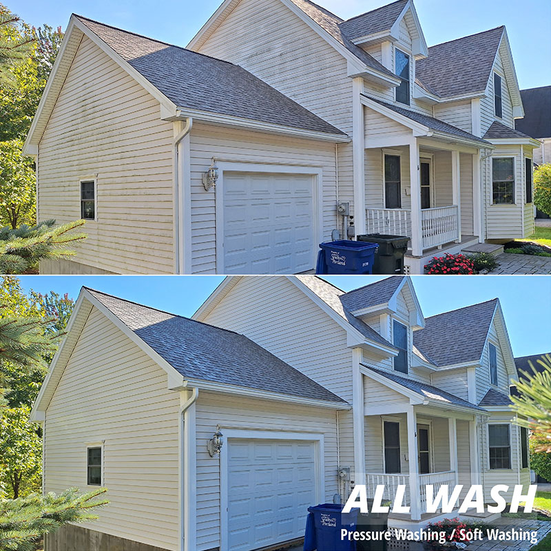 Top Rated Power Washing and House Washing in Portland ME - All Wash